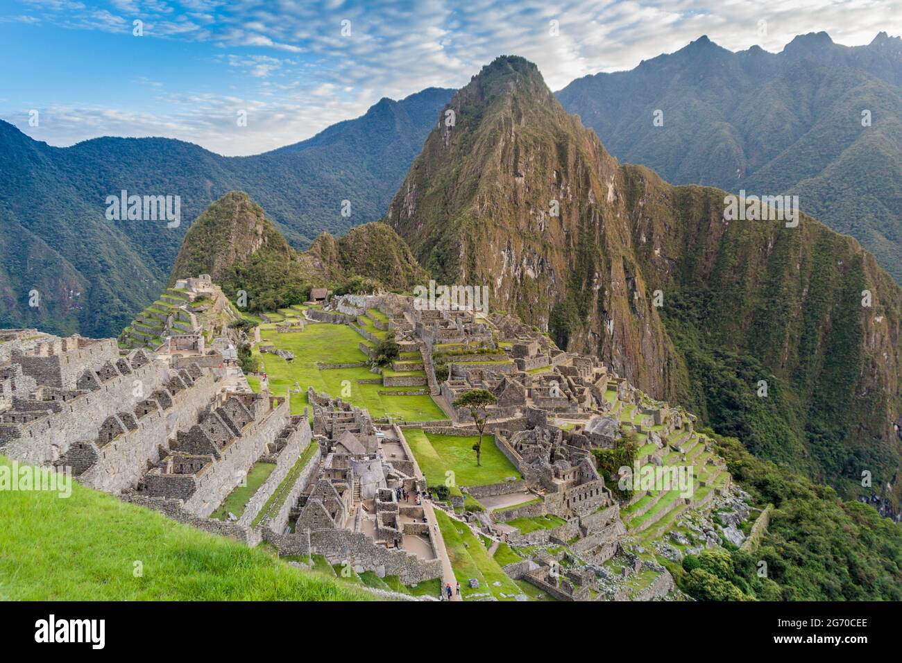 Famous Machu Picchu ruin, Peru Stock Photo - Alamy