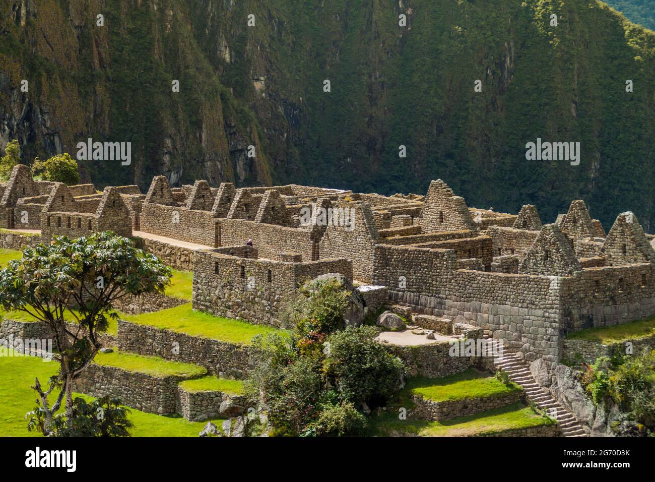 Machu Picchu ruins, Peru Stock Photo - Alamy
