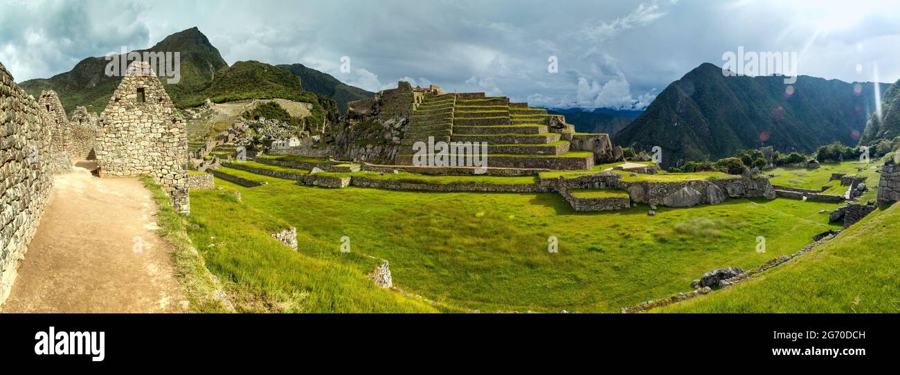 Astronomical observatory machu picchu peru hi-res stock photography and ...