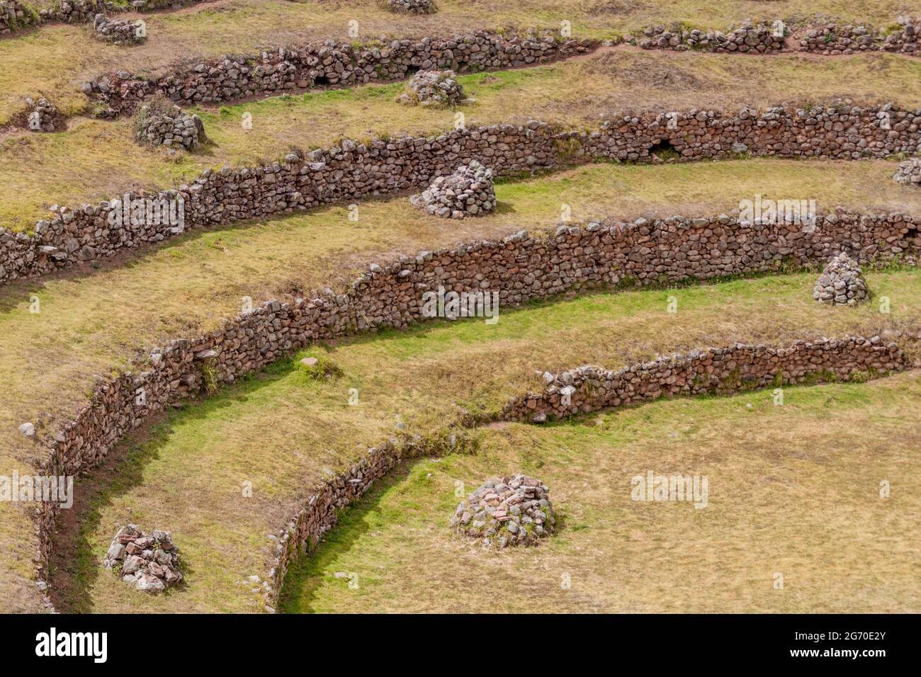 Agricultural terracing of Moray, Sacred Valley, Peru Stock Photo - Alamy