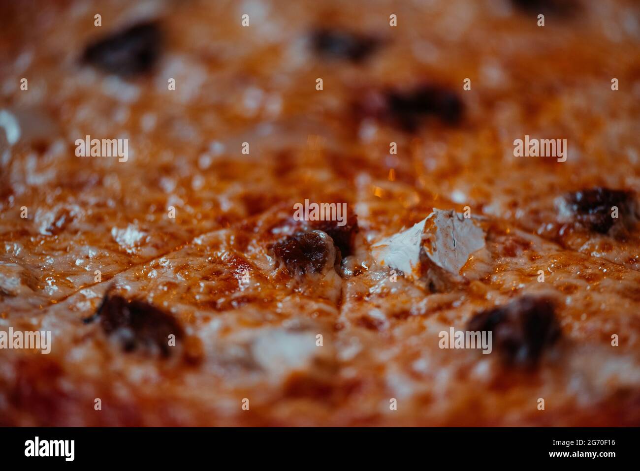 Pizza texture hi-res stock photography and images - Alamy
