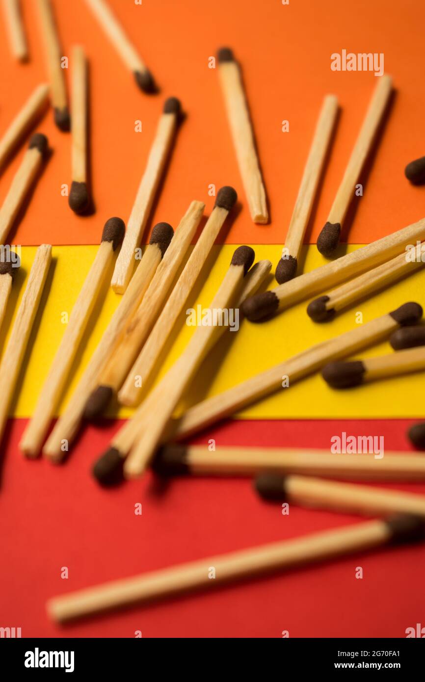 Old matches vintage matchbox hi-res stock photography and images - Alamy