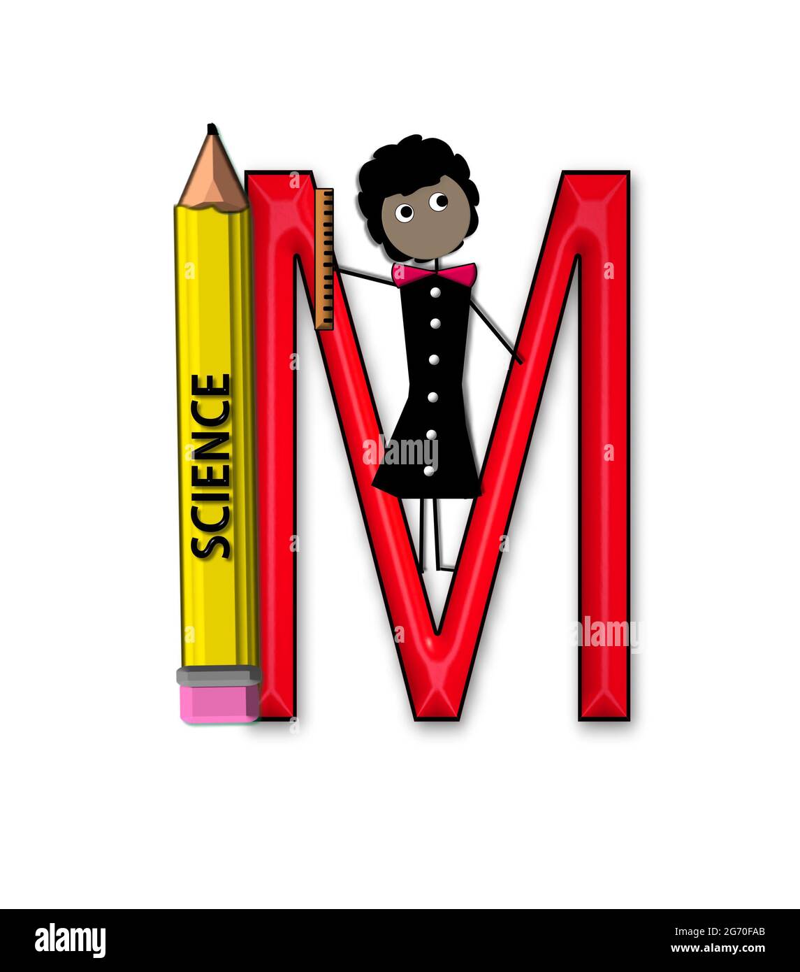 Kindergarten teacher teaching letters hi-res stock photography and ...
