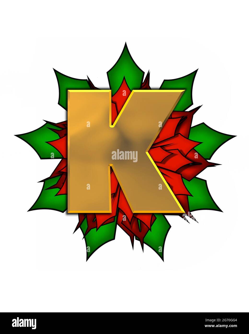 Gold Metallic Letters Clipart