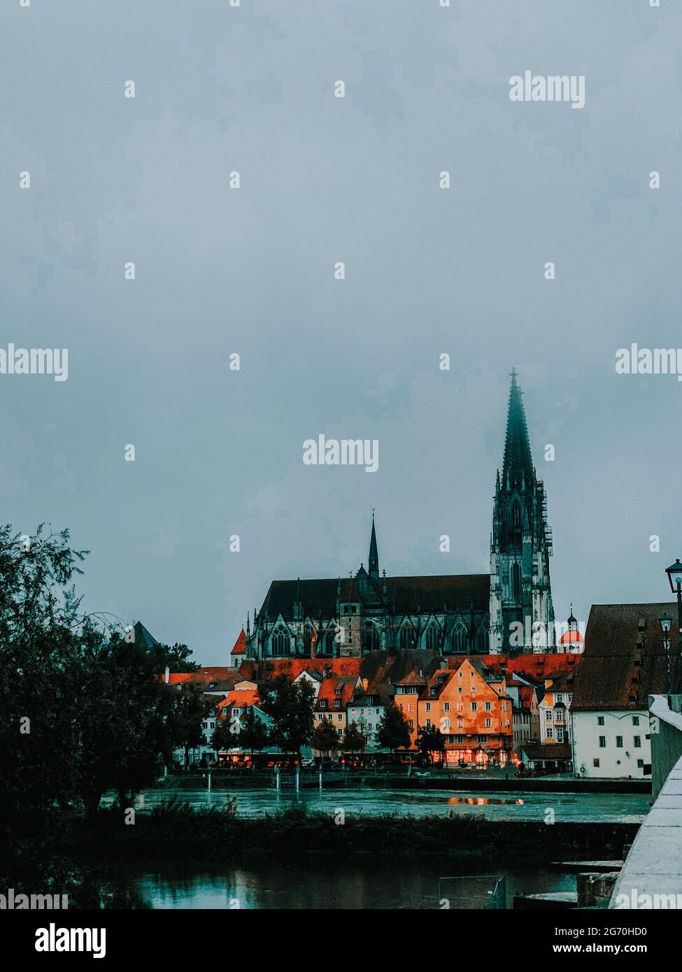 Regensburg cathedral view from hi-res stock photography and images - Alamy