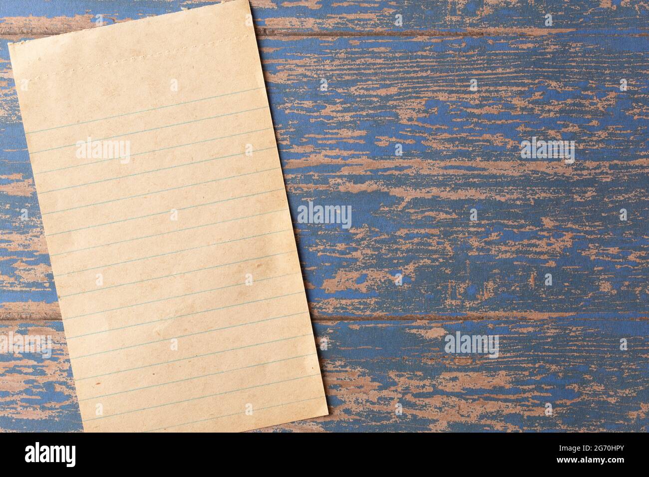 A Piece of Antique Paper on a Rustic Wood Background Perfect for Slides ...