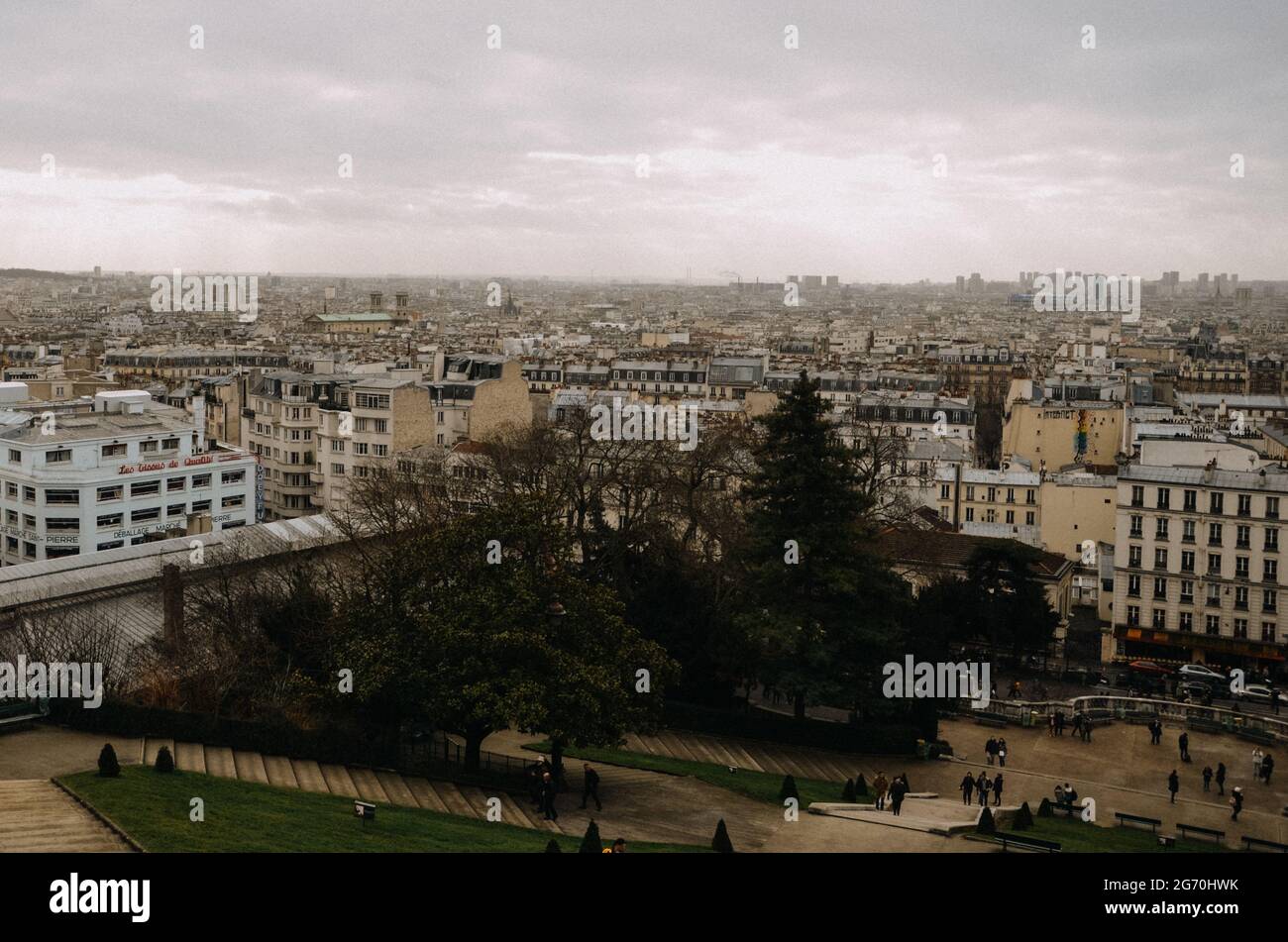 PARIS, FRANCE - May 08, 2020: A beautiful landscape shot of the ...