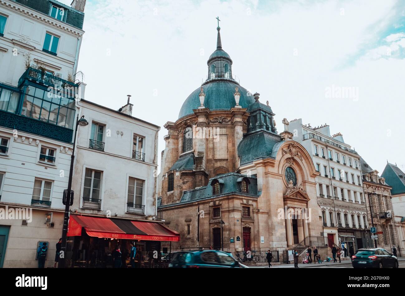 PARIS, FRANCE - Feb 06, 2020: A beautiful landscape shot of the ...