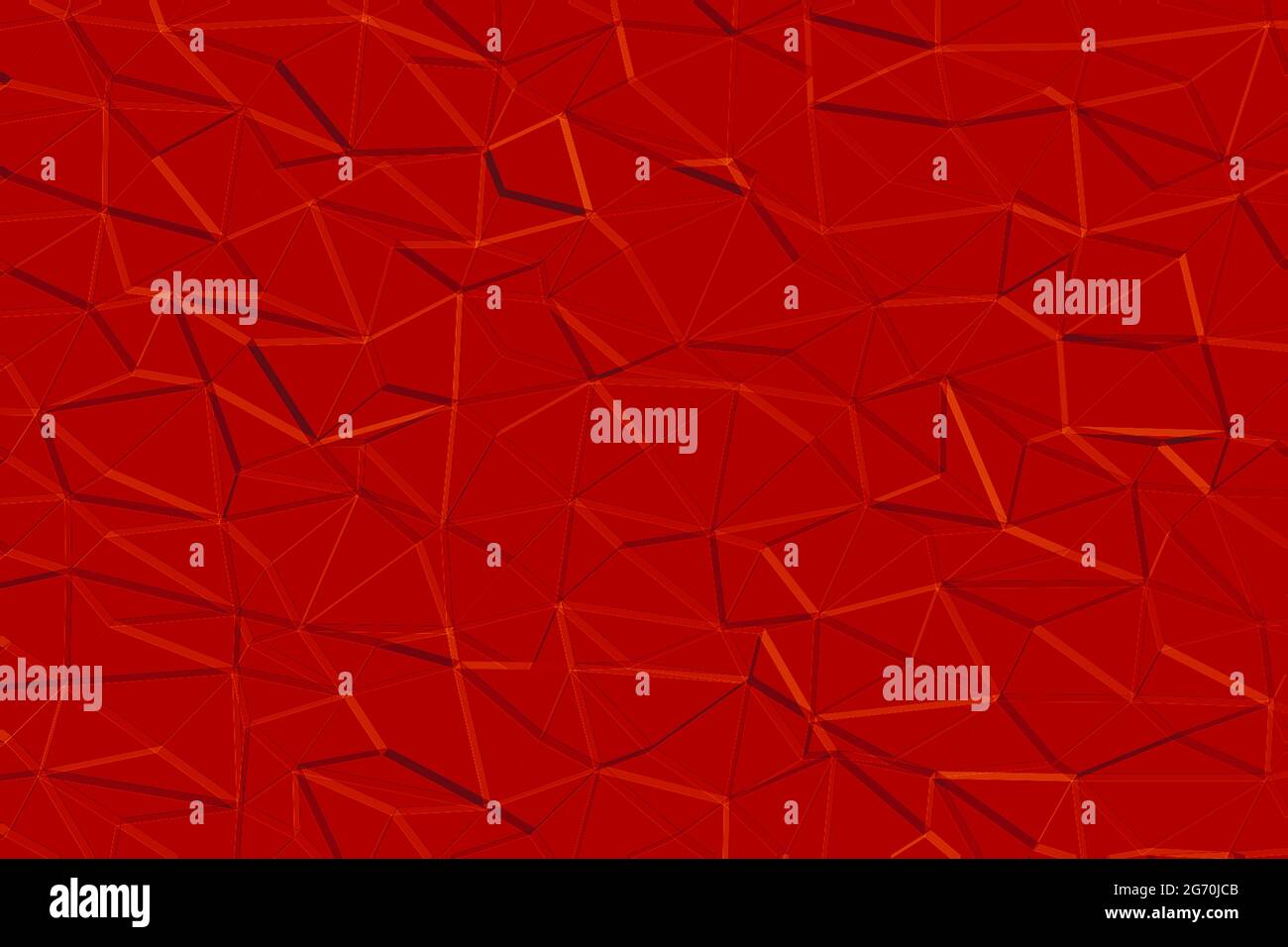 Illustration of a red background with 3D triangular shapes Stock Photo ...