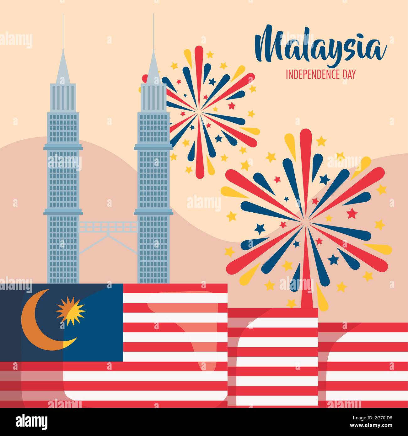 Malaysia lettering design Stock Vector Images - Alamy