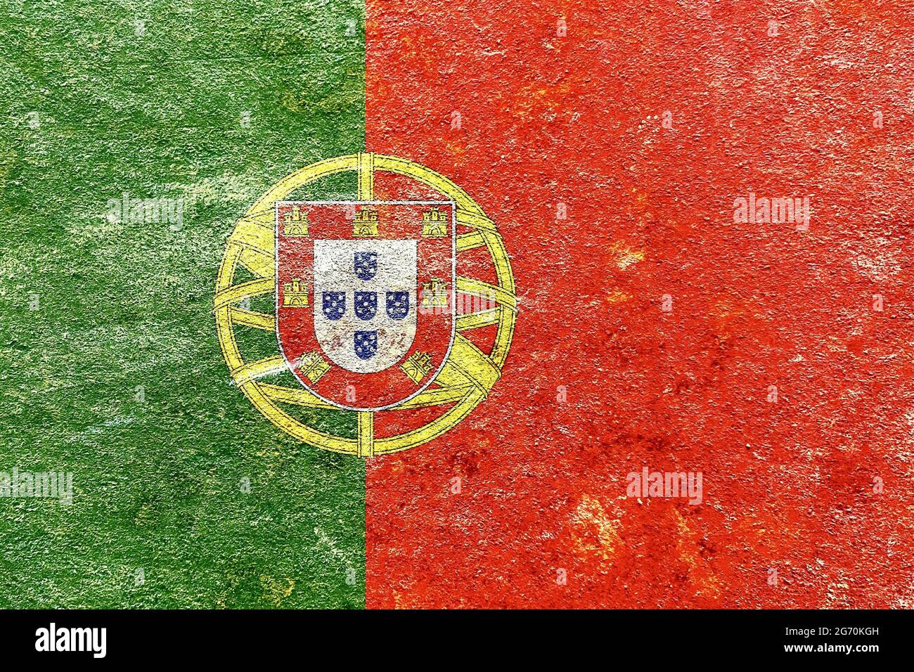 Grunge Portugal flag background Stock Photo - Alamy