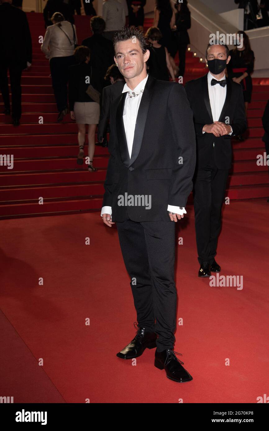 Cannes, France. 09th July, 2021. Felix Maritaud attends the La Fracture ...