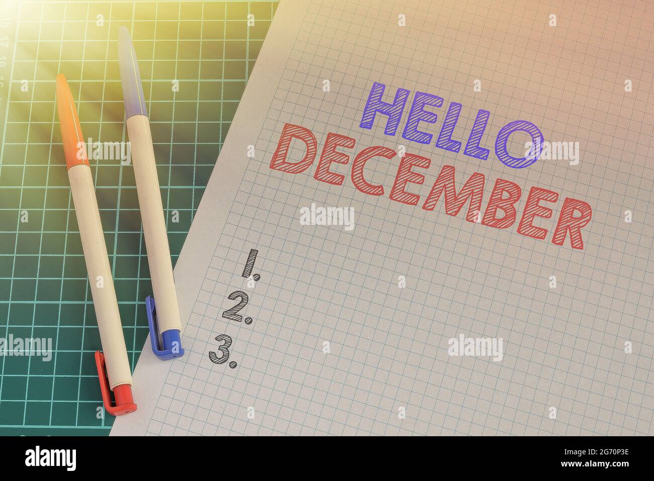 Hello December High Resolution Stock Photography and Images - Alamy