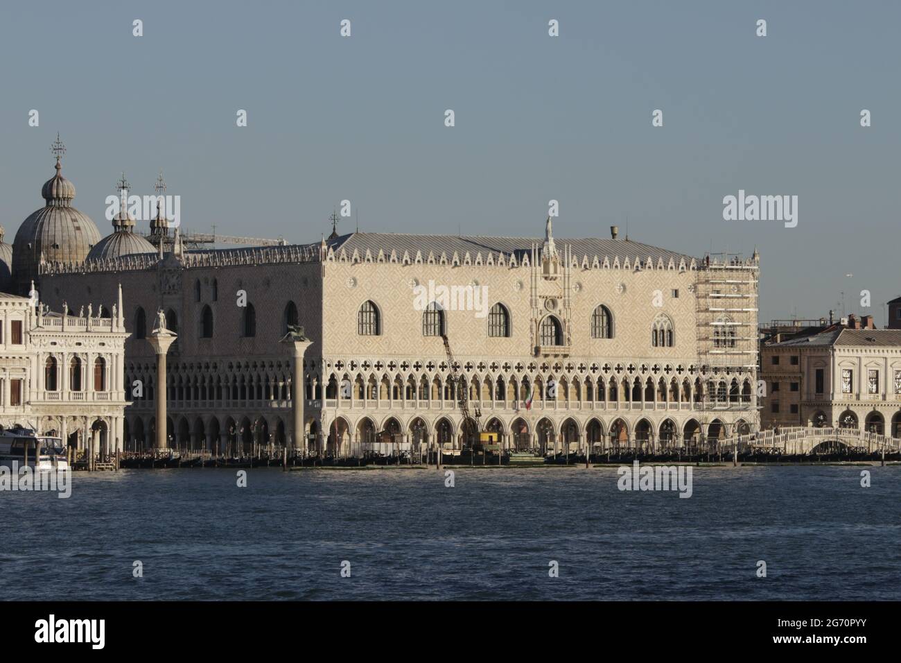 Beautiful view of Venice cityscape with Piazza San Marco in Italy Stock ...
