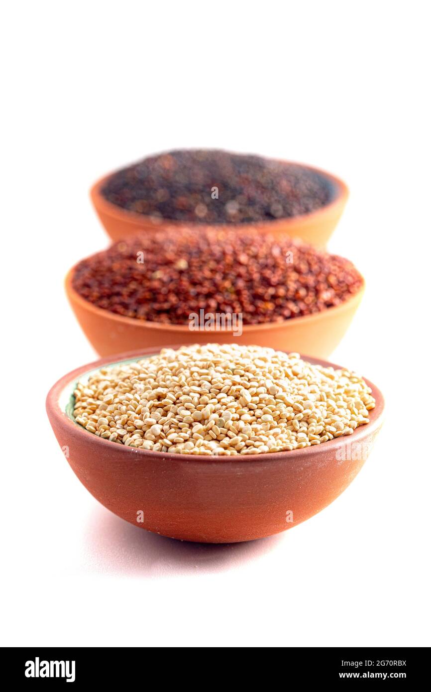 Quinoa three varieties hi-res stock photography and images - Alamy