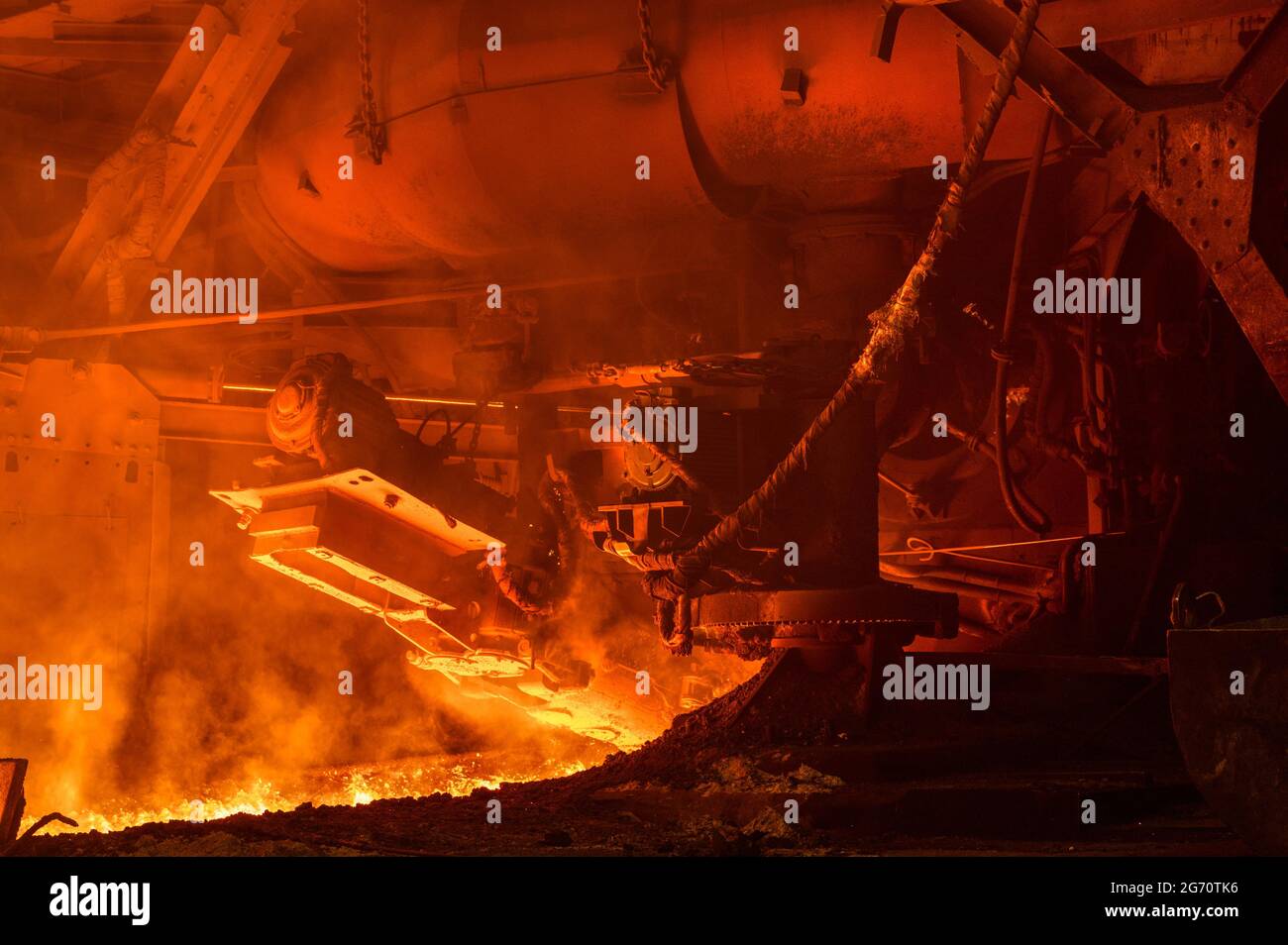 Blast Furnace Tapping High Resolution Stock Photography and Images - Alamy