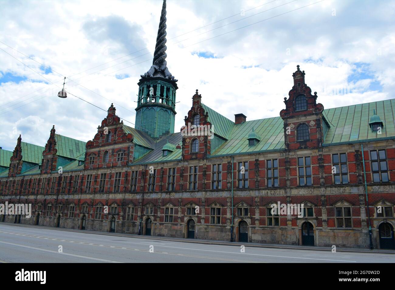 Copenhagen, Denmark - July 1st 2021: Exterior of Borsen, The Stock ...