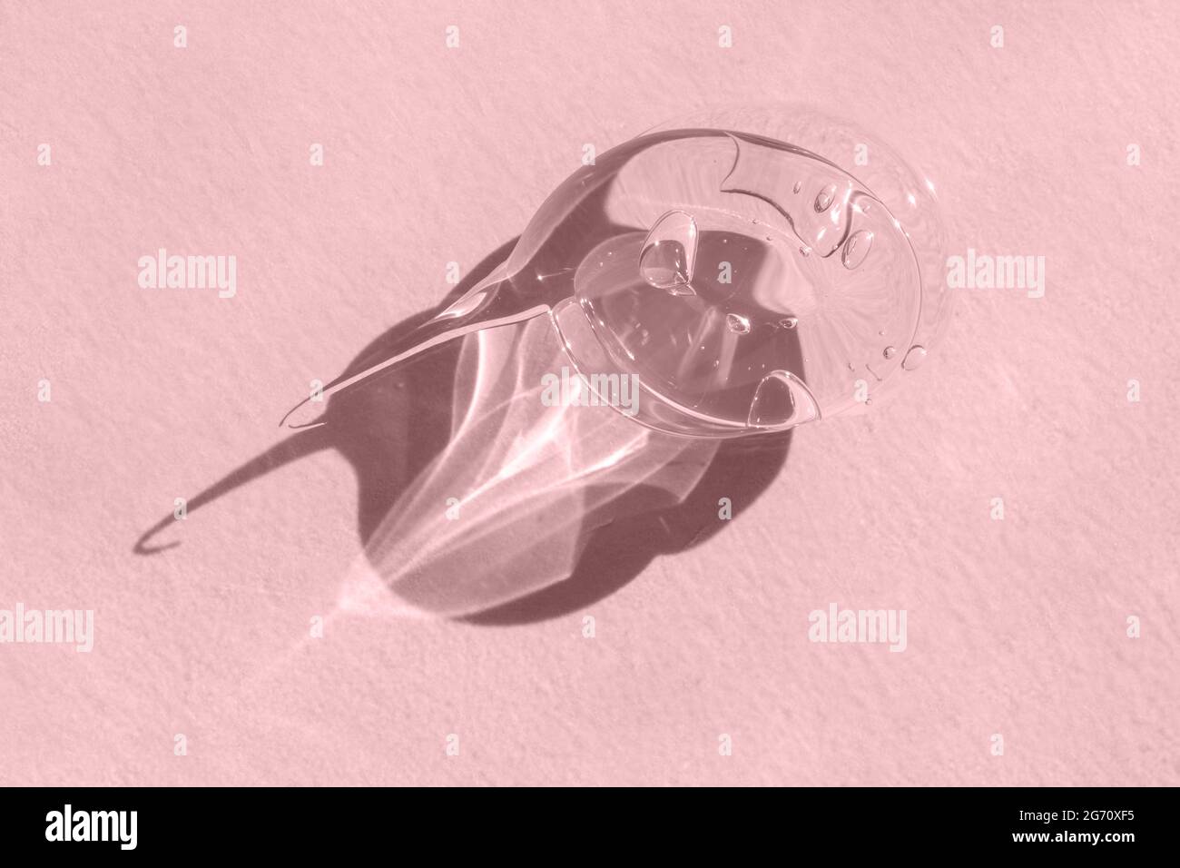 Pink liquid blob shape hi-res stock photography and images - Alamy