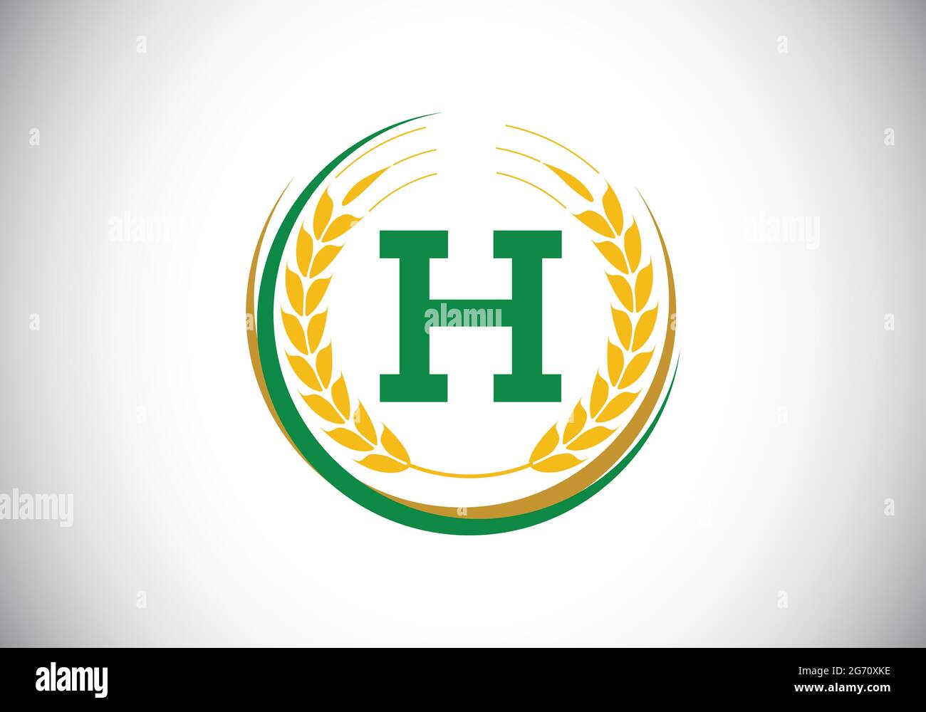 H food logo hi-res stock photography and images - Alamy