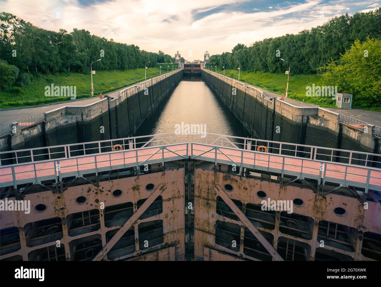 Moscow volga canal hi-res stock photography and images - Alamy
