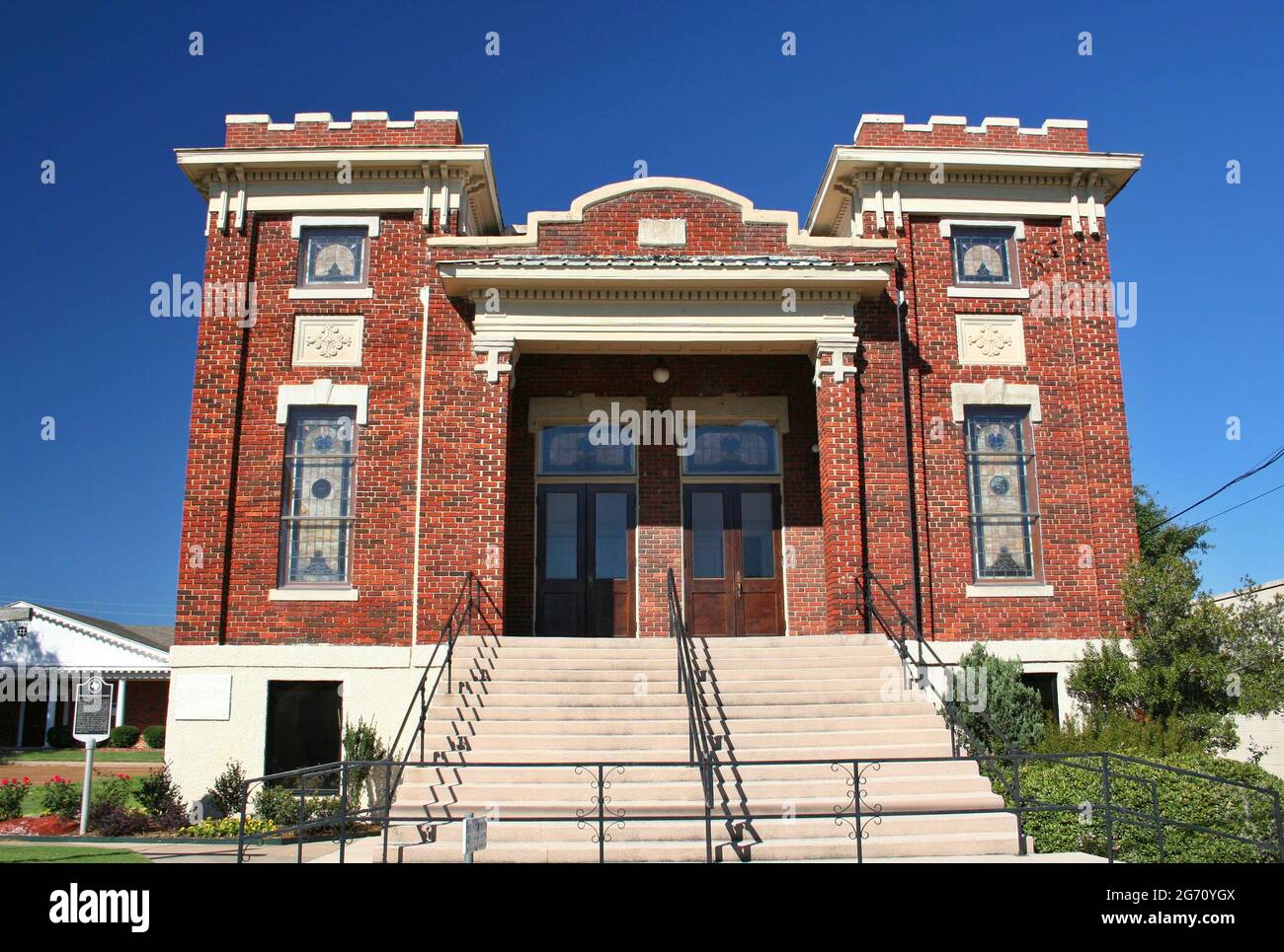 Small historic building in a rural town Stock Photo - Alamy