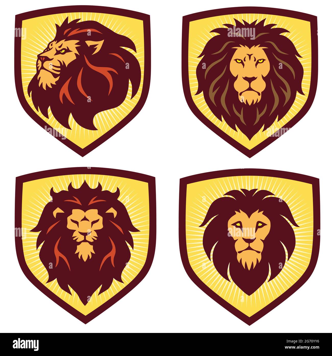 Lion pack hunting hi-res stock photography and images - Alamy