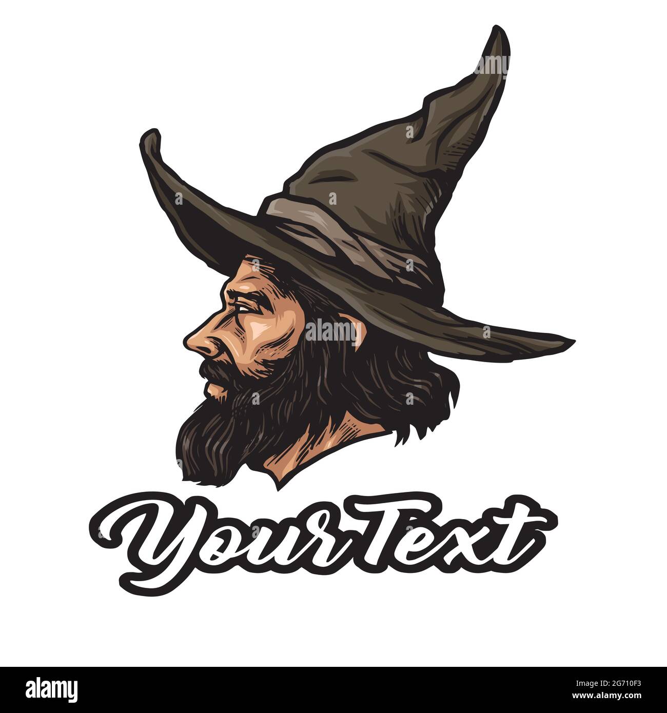 Merlin wizard Cut Out Stock Images & Pictures - Alamy