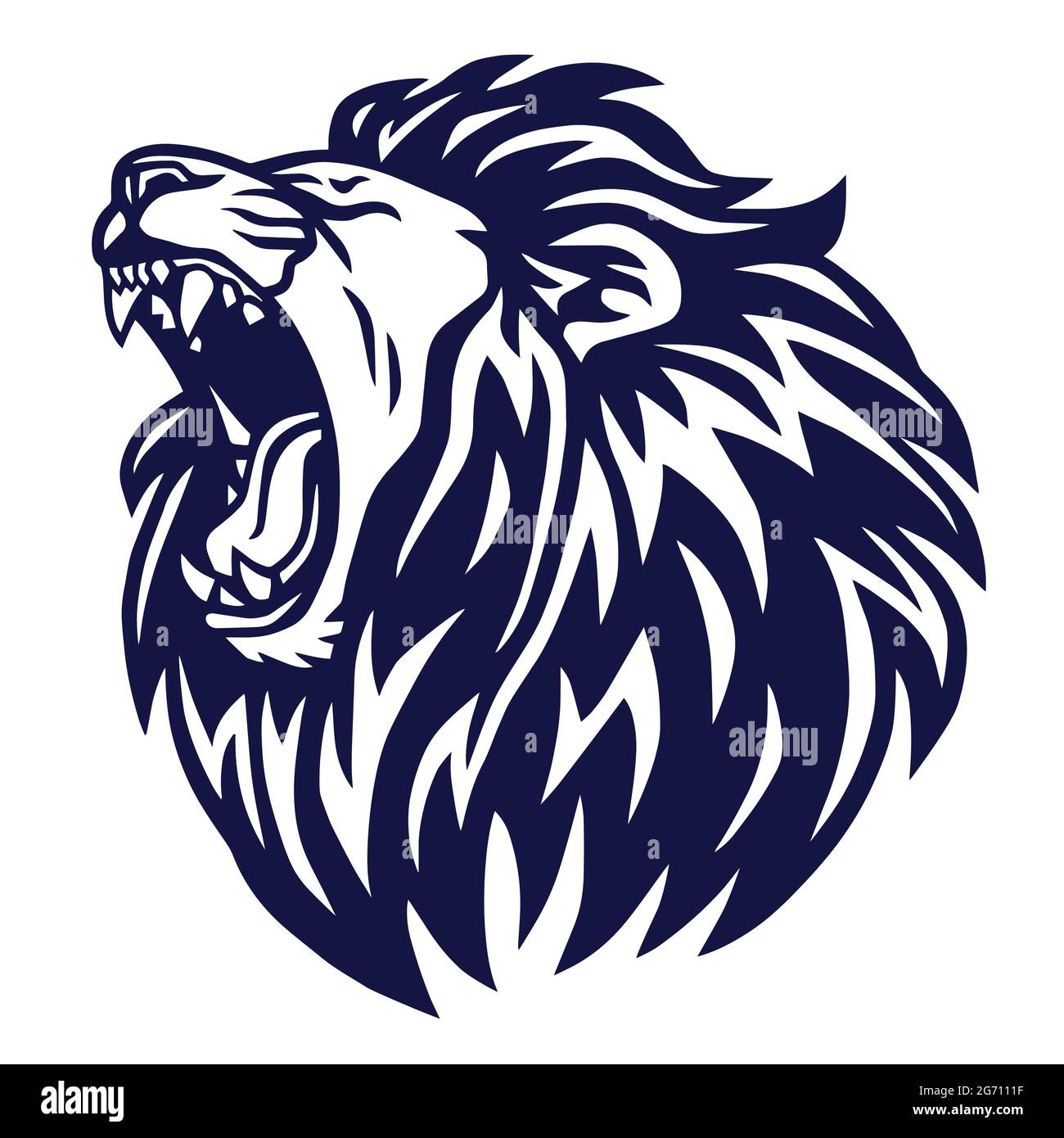 Lion roar Cut Out Stock Images & Pictures - Alamy