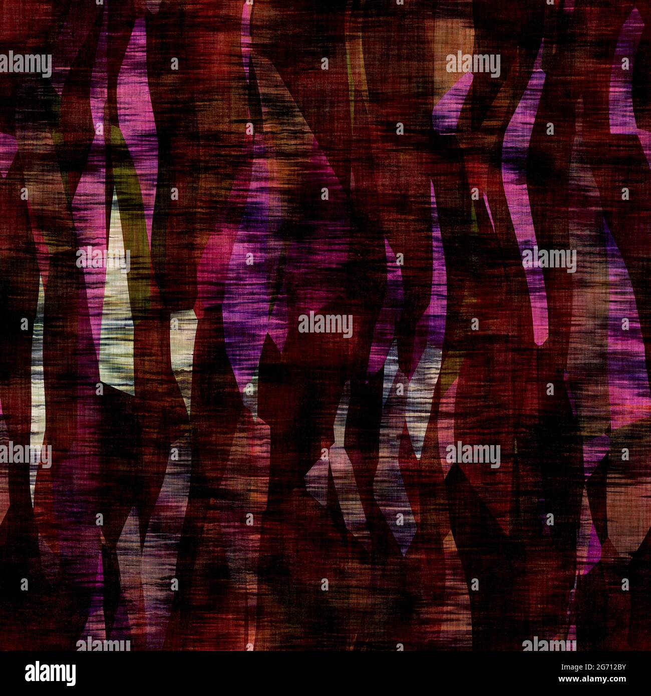 Funky camouflage space dyed style texture material. Seamless colorful ...