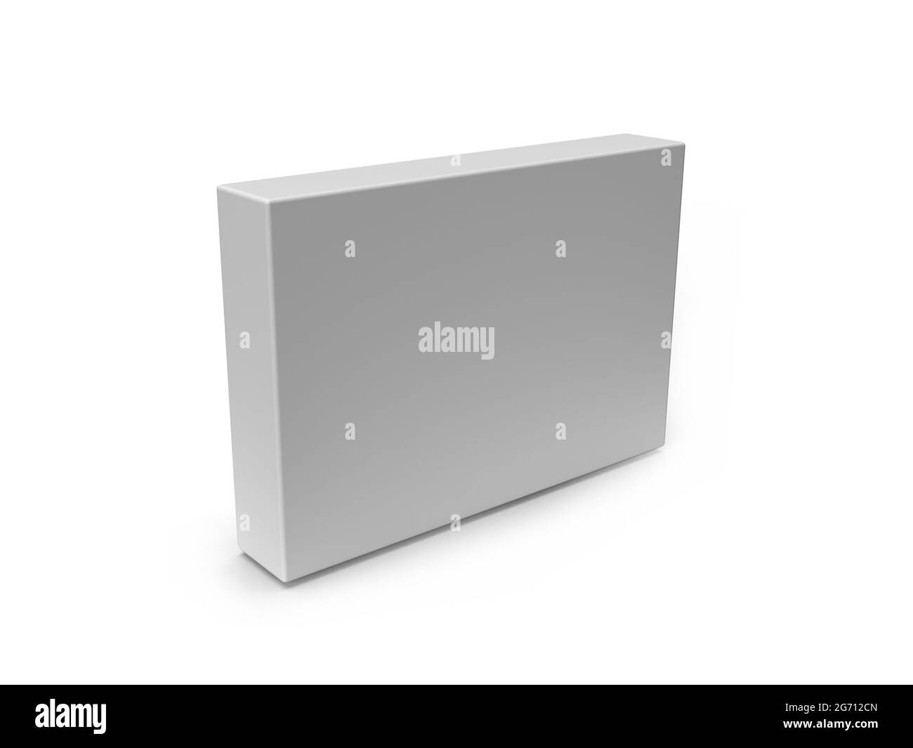 A4 Paper Box 3D Illustration Mockup Scene on Isolated Background Stock ...