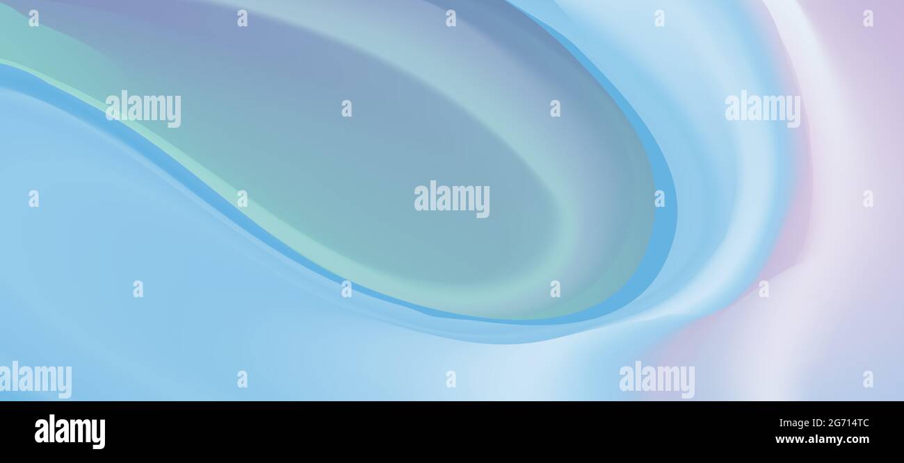 Web header background design with liquid blue paint flow. Abstract ...