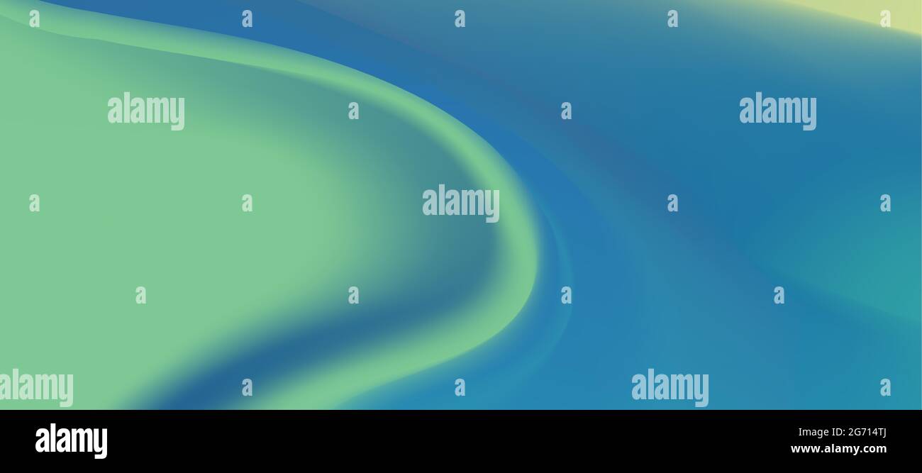 Web header background design with liquid green paint flow. Abstract ...