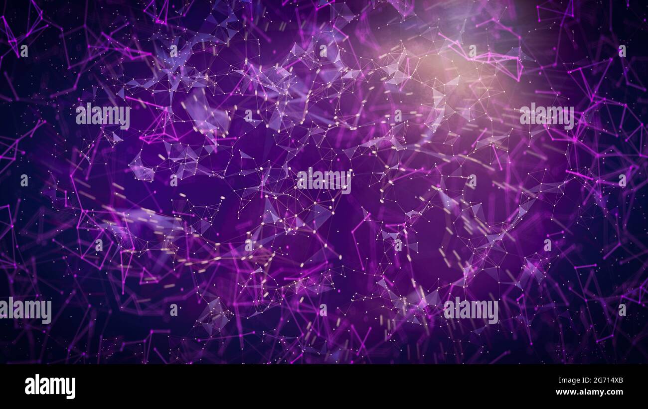 Futuristic technology background. Blue hi-tech background Stock Photo ...