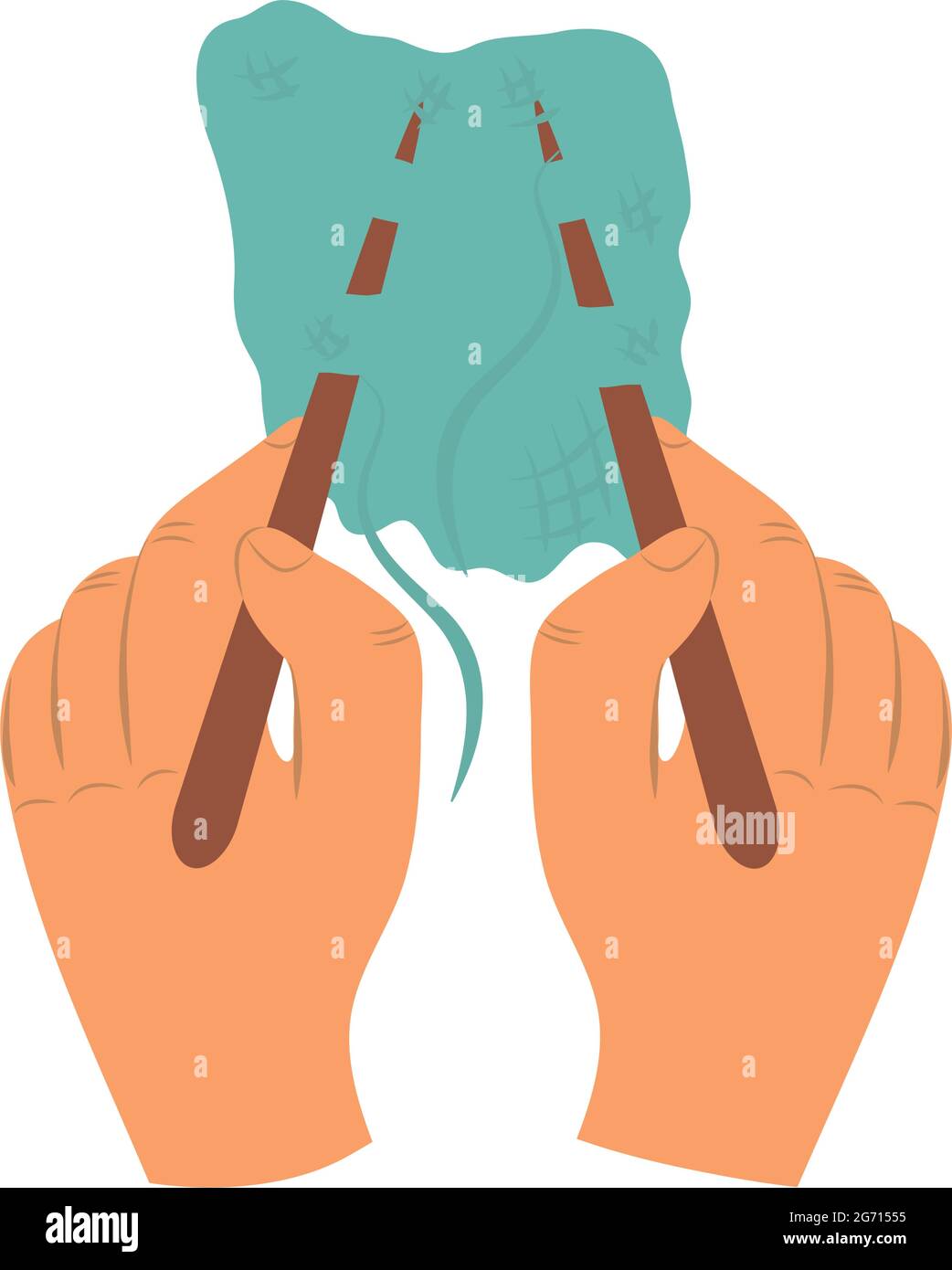 Weave threads Stock Vector Images - Alamy