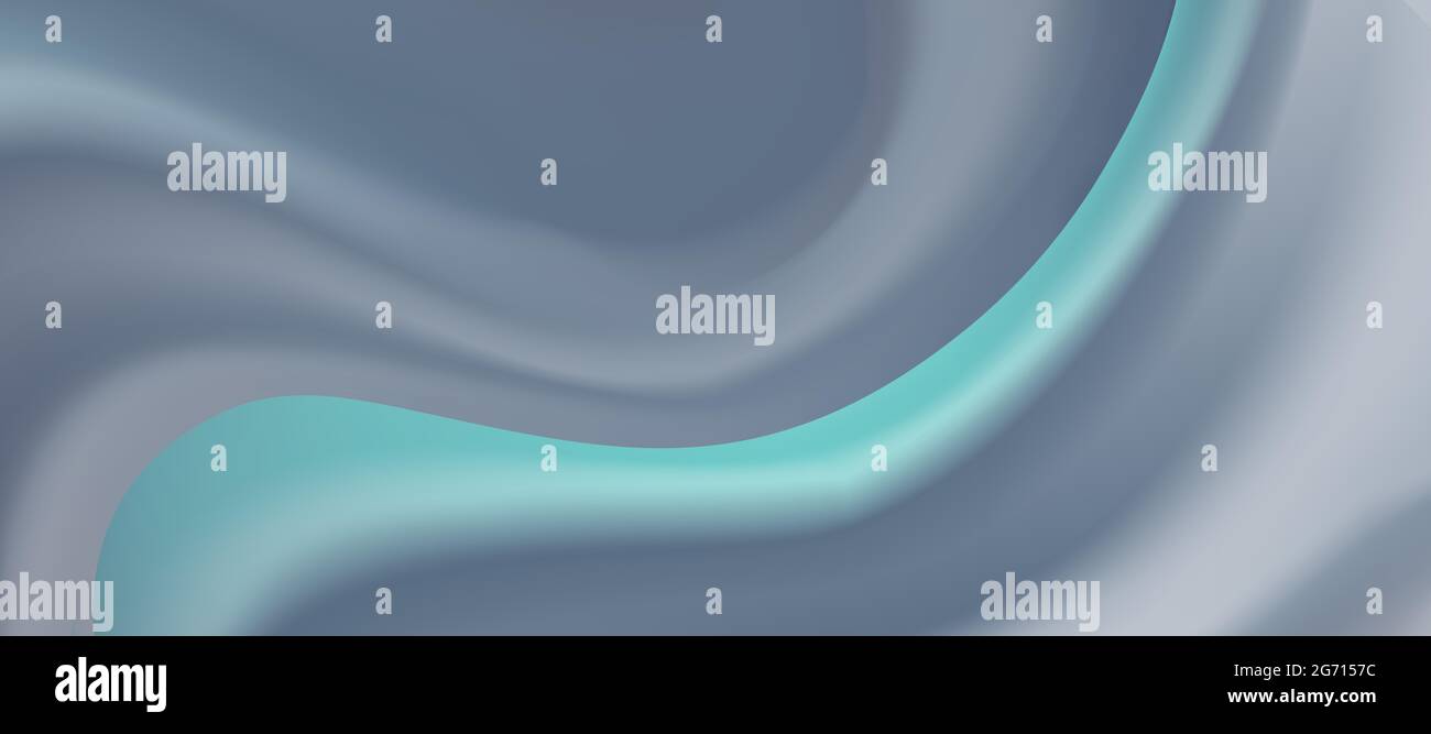 Web header background design with liquid grey and turquoise paint flow ...