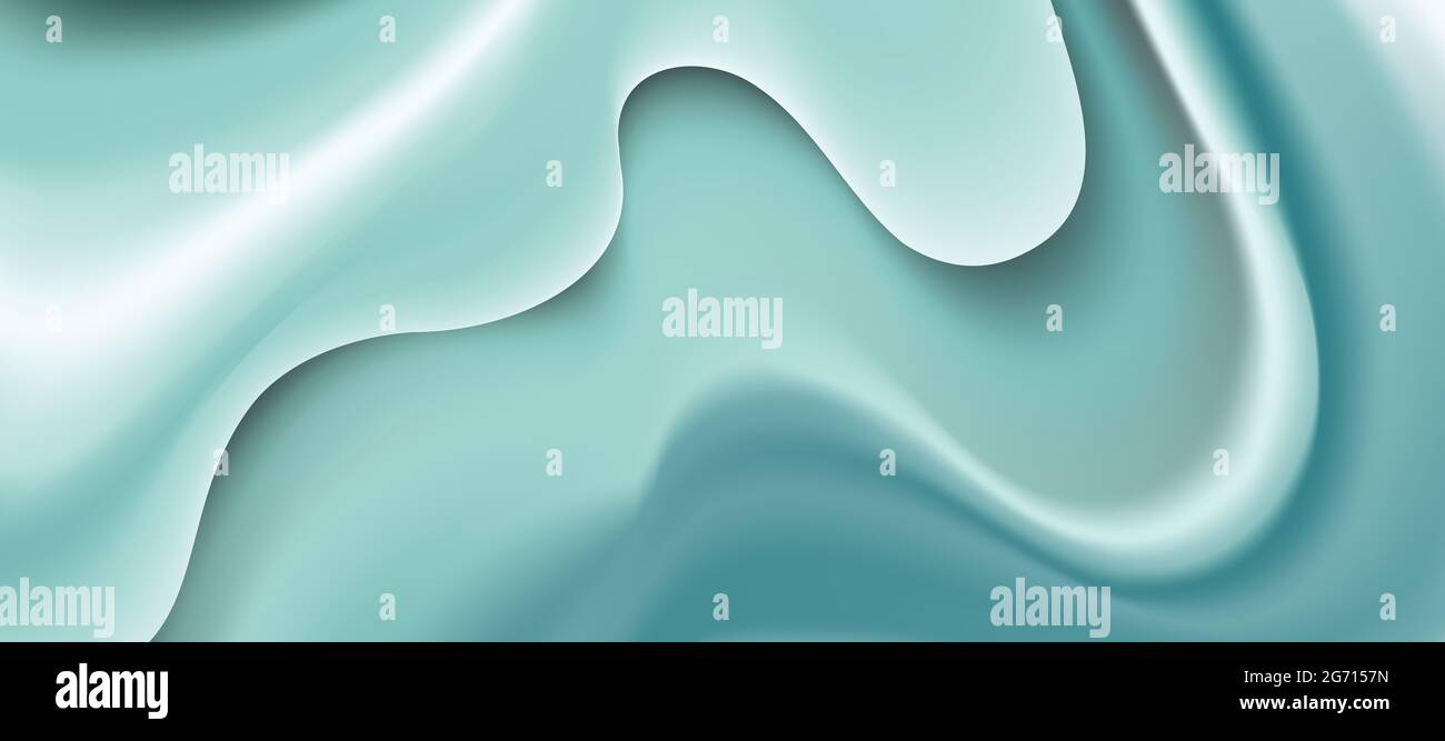 Web header background design with liquid grey and turquoise paint flow ...