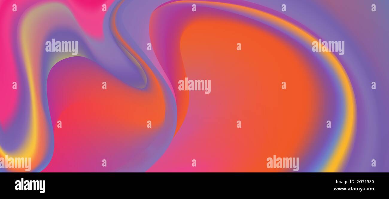 Web header background design with liquid blue, pink and yellow paint ...