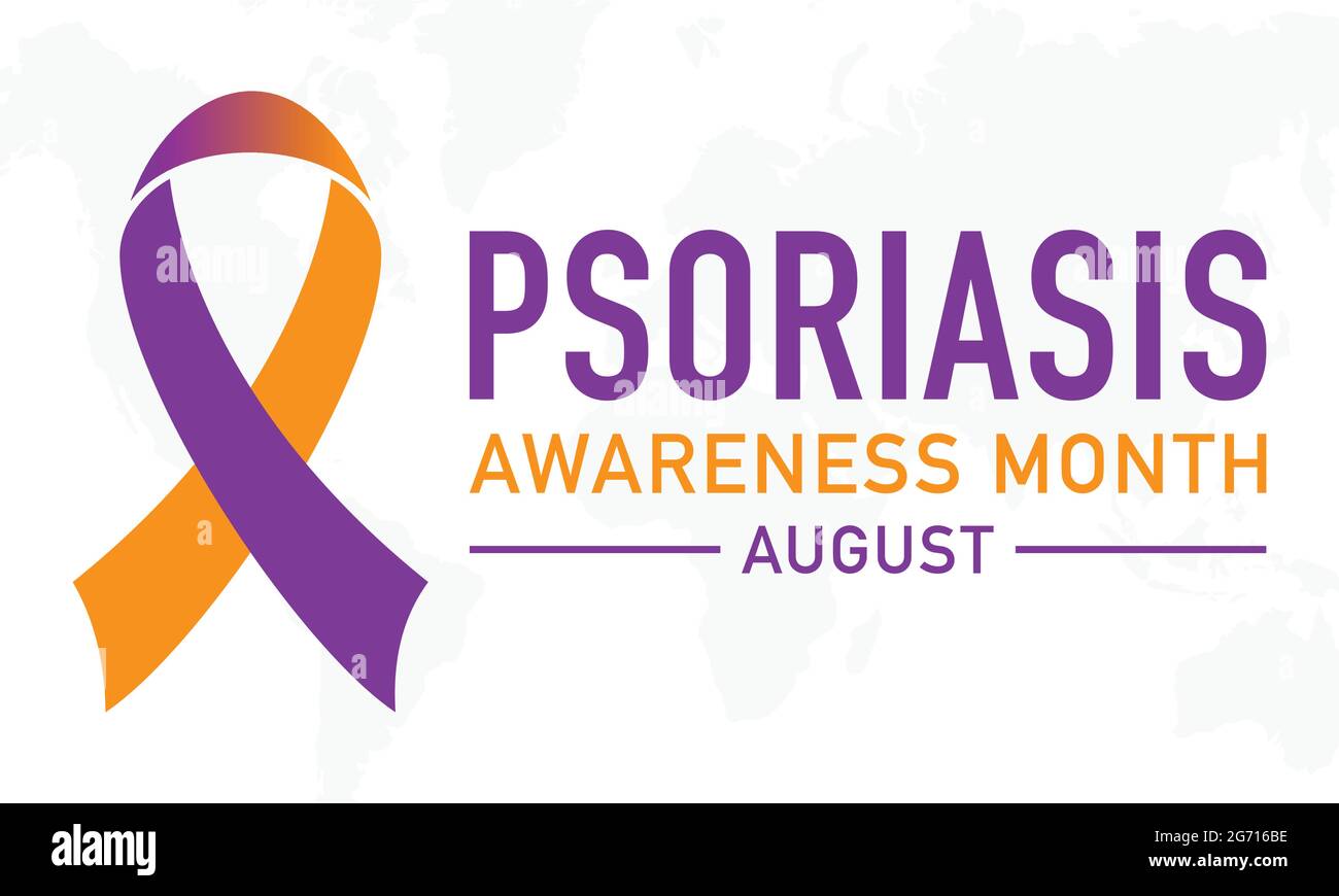 Psoriasis awareness month vector banner, poster, card, background ...
