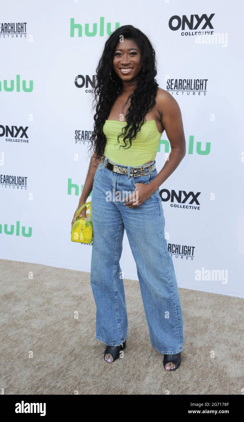 Los Angeles, USA. 9th July, 2021. Yasmine Sahid at arrivals for SUMMER ...