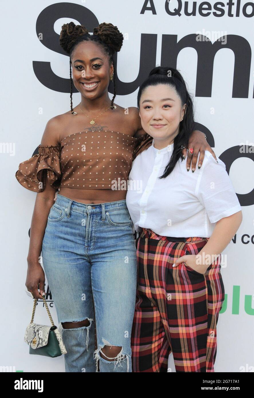 Los Angeles, USA. 9th July, 2021. Zuri Adele, Sherry Cola at arrivals ...