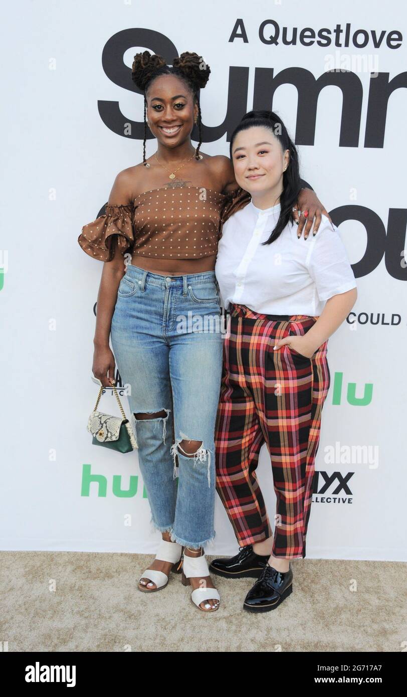 Los Angeles, USA. 9th July, 2021. Zuri Adele, Sherry Cola at arrivals ...