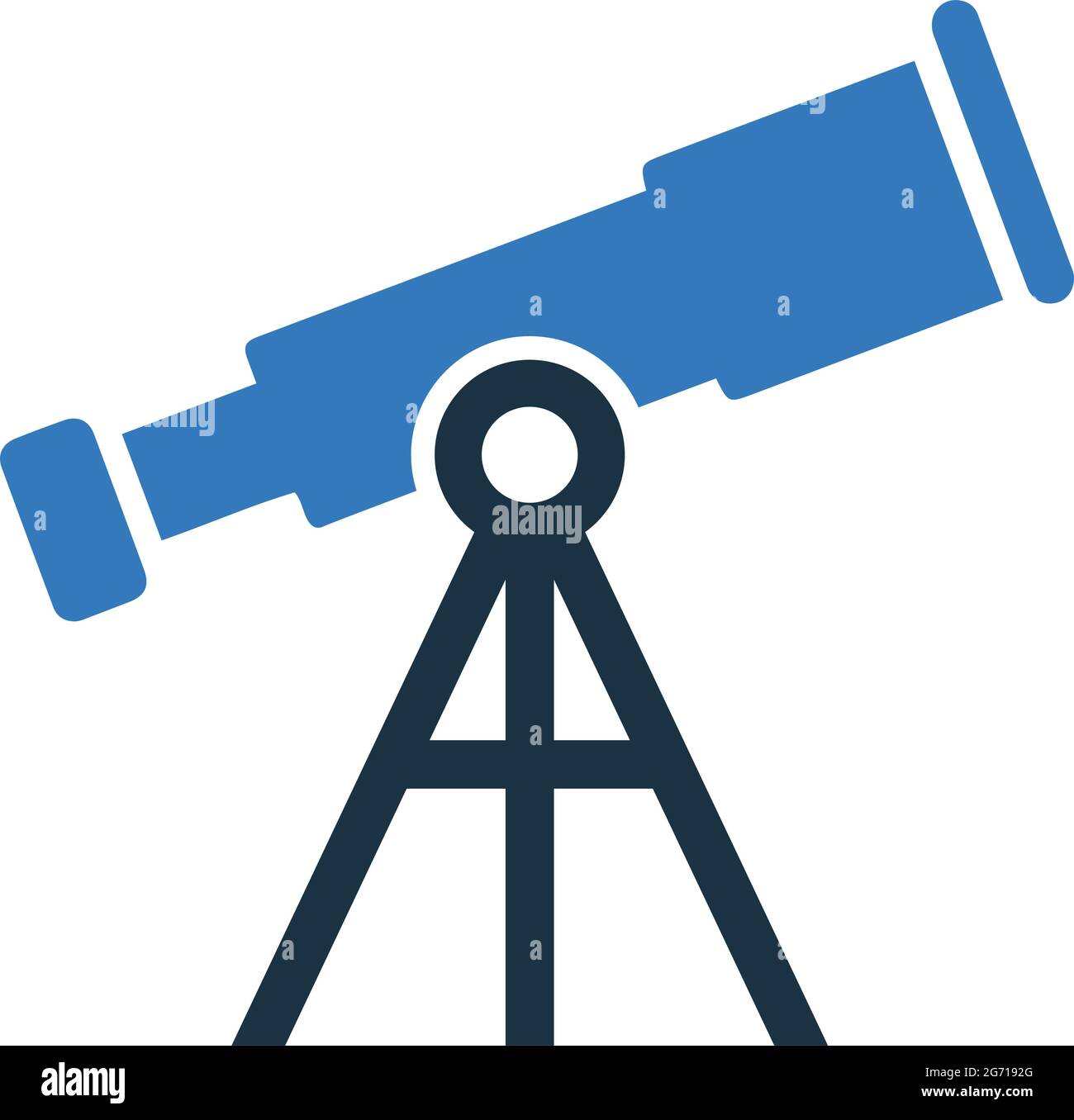 Optical equipment spyglass Stock Vector Images - Alamy