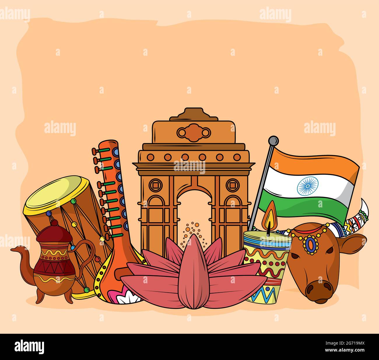 indian culture concept Stock Vector Image & Art - Alamy
