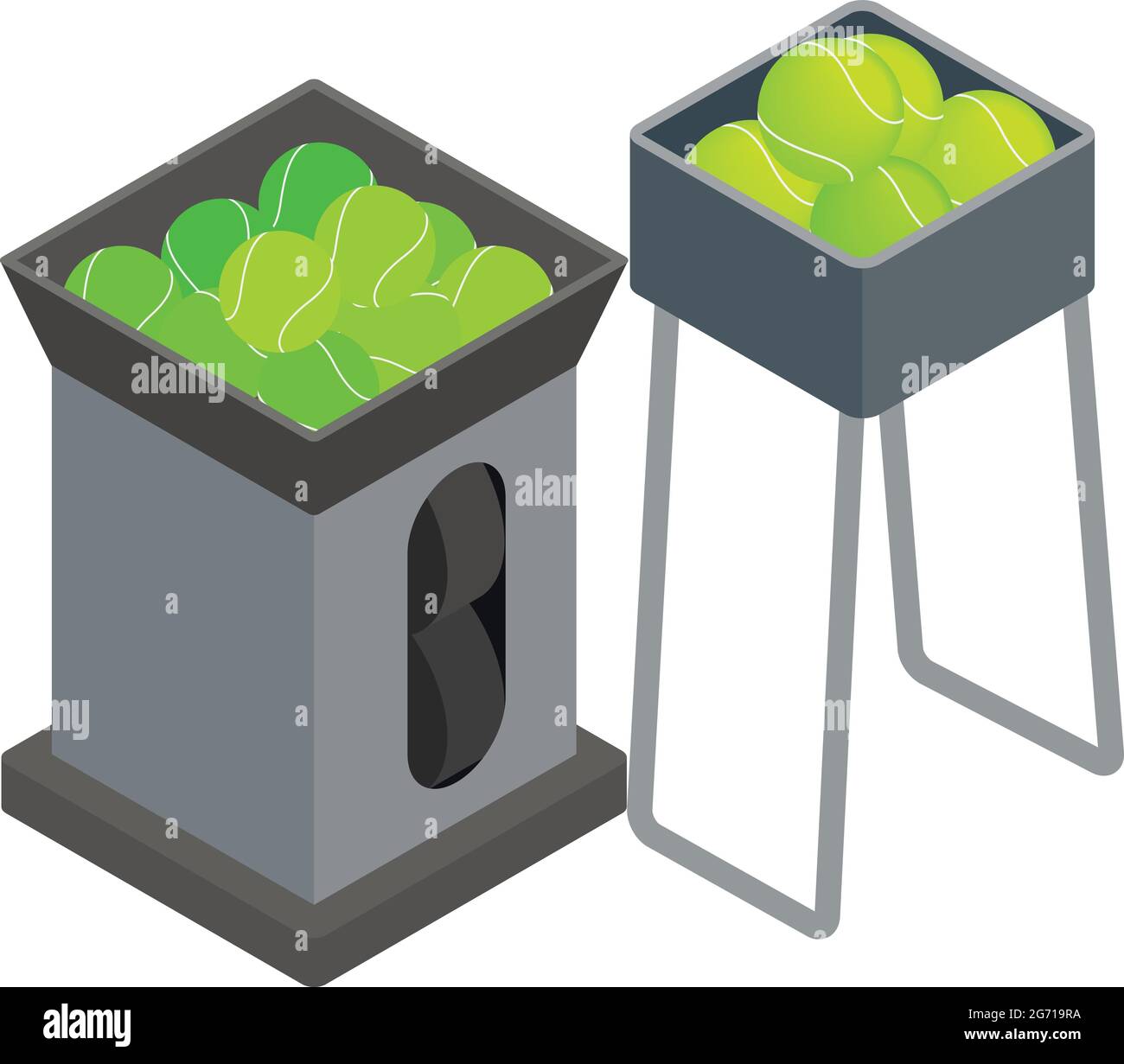 Sport inventory icon isometric vector. Tennis equipment icon ...