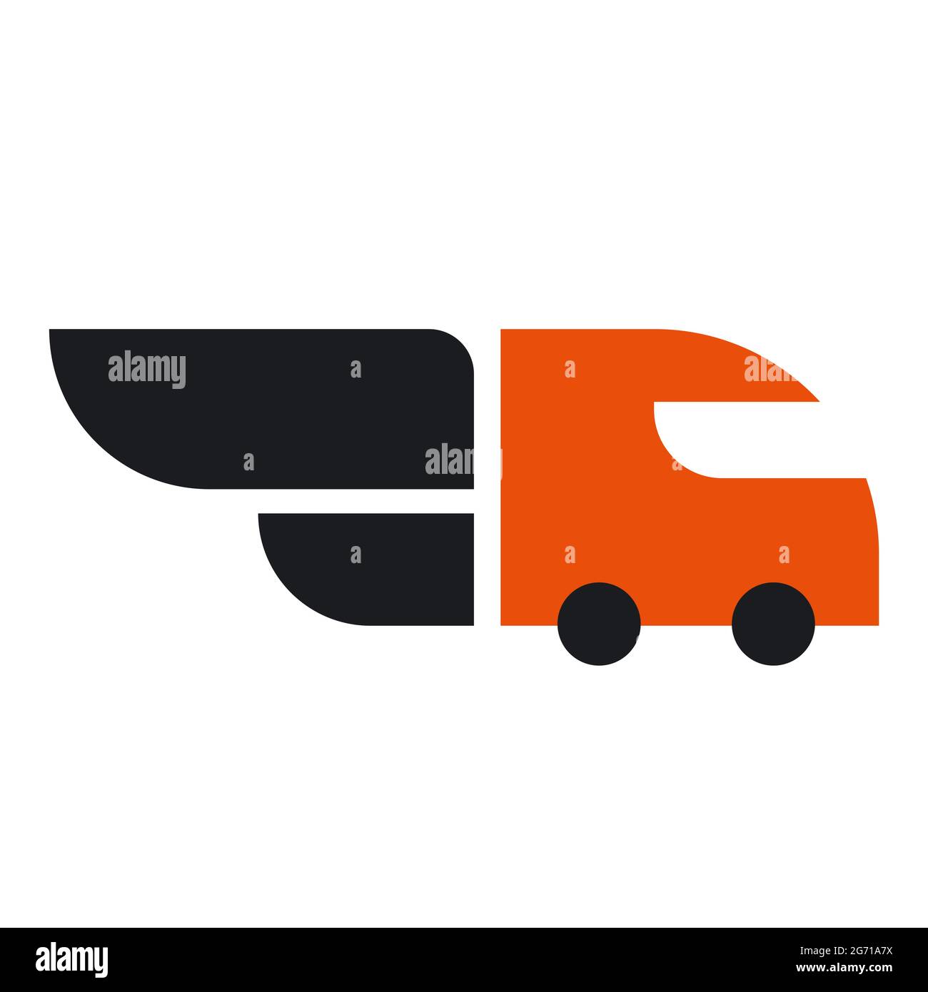 Illustration of the car delivery logo company Stock Vector Image & Art ...
