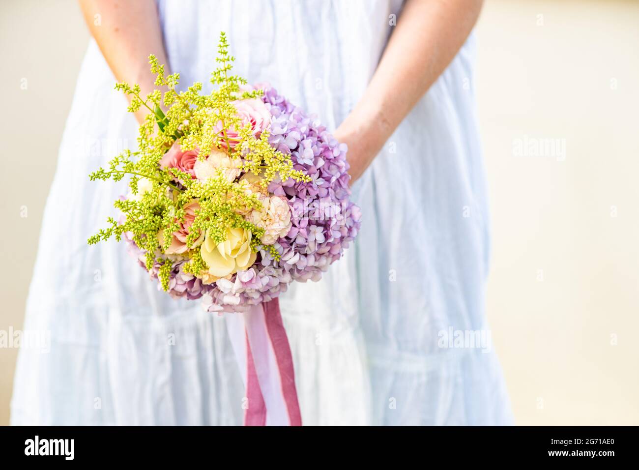Summer flolar composition concept with variety of seasonal flowers ...