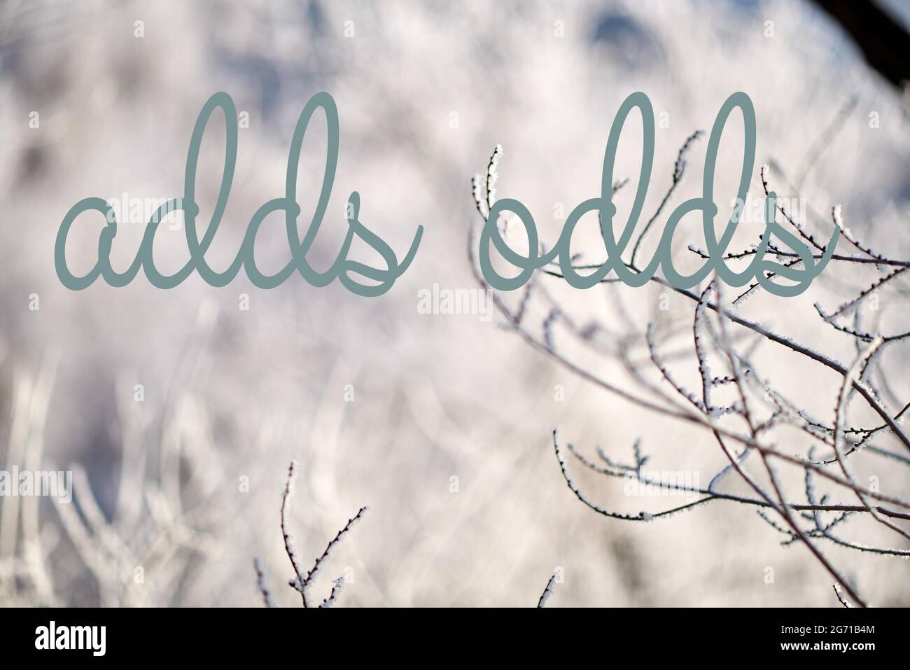 Letter adds hi-res stock photography and images - Alamy
