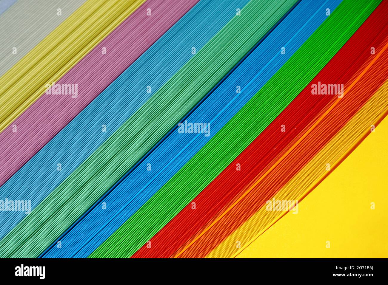 Background with stripes in different colors Stock Photo - Alamy