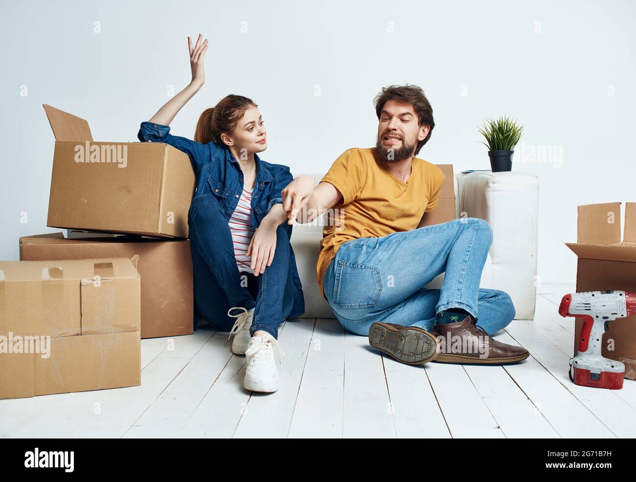 Married woman and unhappy moving hi-res stock photography and images ...