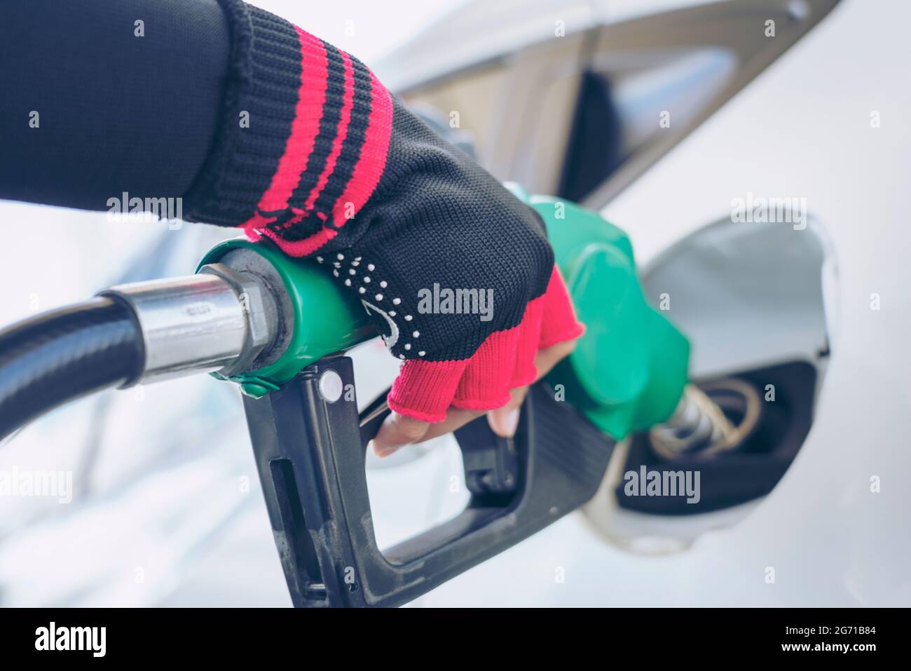 Diesel refilling station hi-res stock photography and images - Alamy
